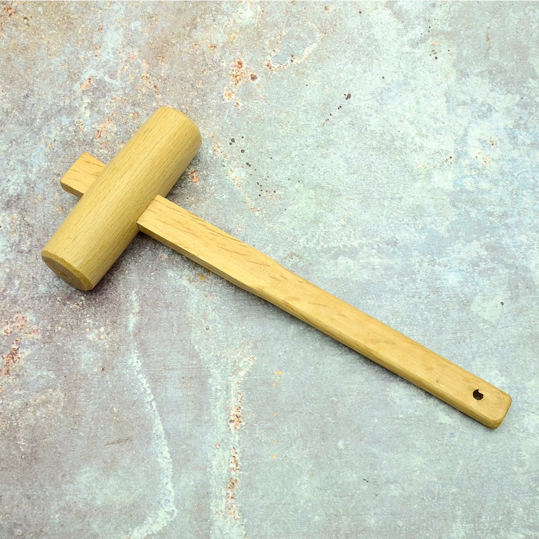 Seiwa Basic Wooden Hammer Tools Required for Chisels and Punches.leather Craft Tool and DIY ...