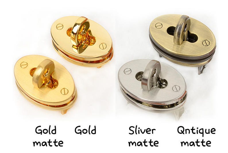 Round Twist Mini Lock Closure Ver.4turn Lock / Slide - Etsy