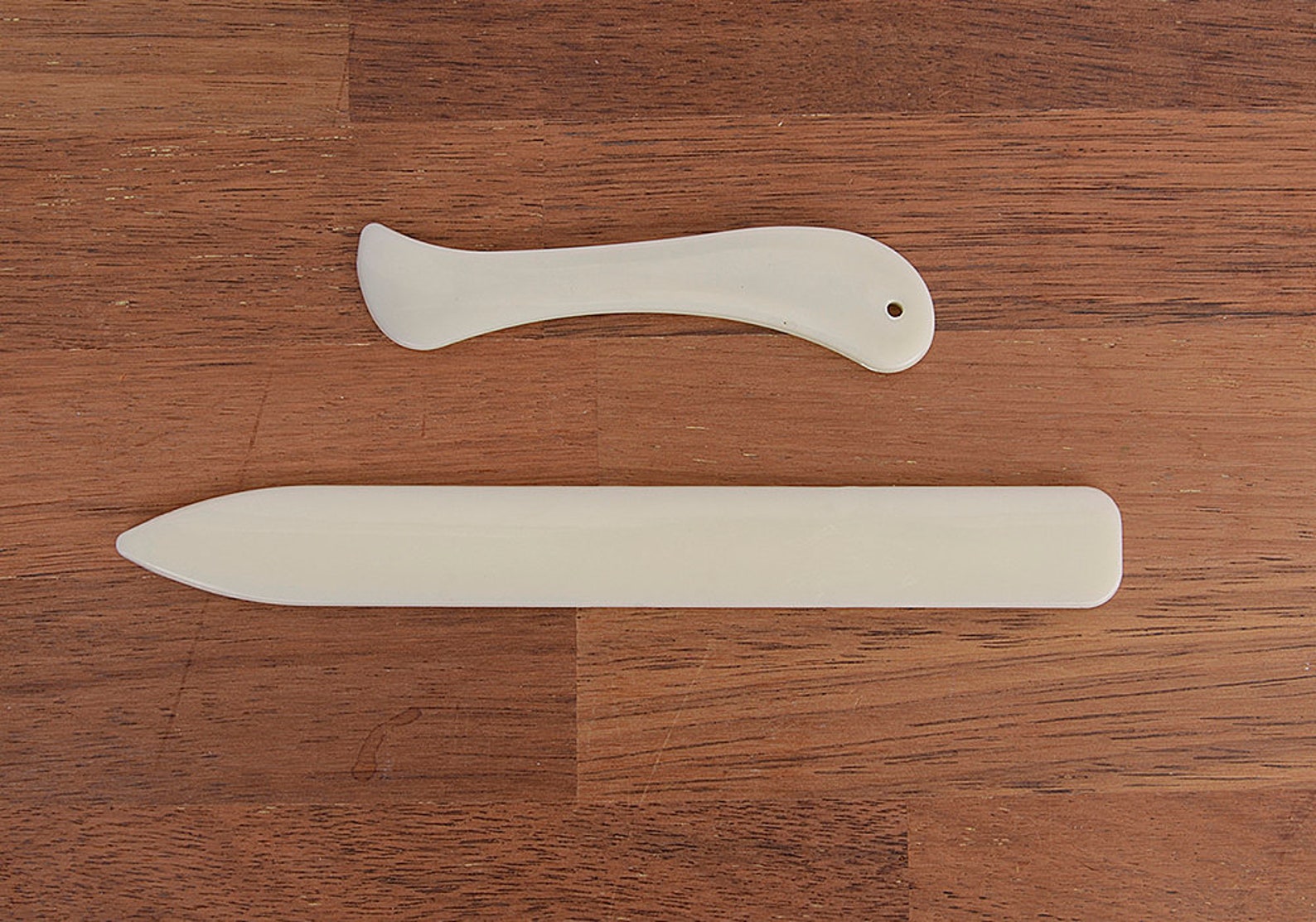 Plastic Bone Folder Set Ver.2, Leather Craft Tool, Edge Burnisher MLT ...
