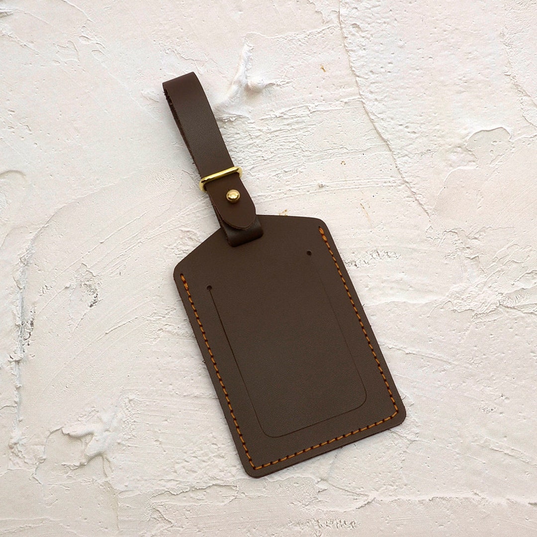 DIY Name Tag Making Kit Thread Needle Can Be Added Leather Craft Tools ...