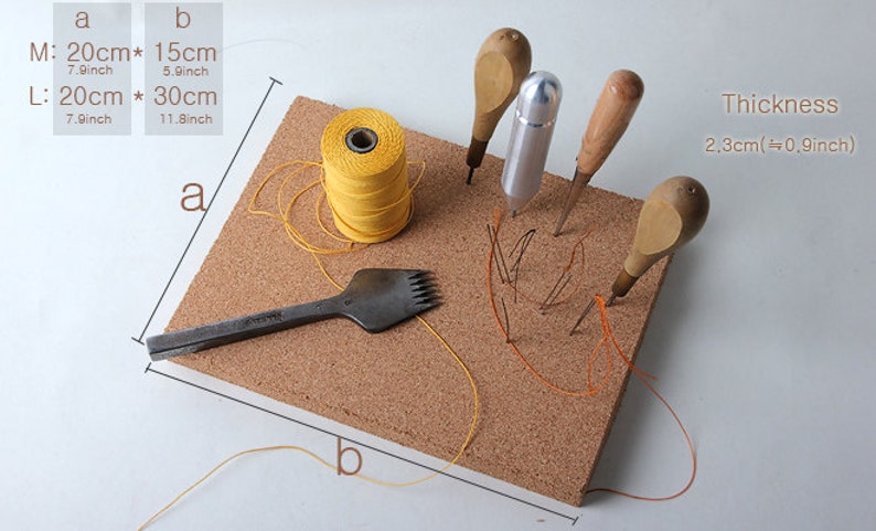 Awl Stand Cork Board Pin Board Leather Craft Tools MLT - Etsy