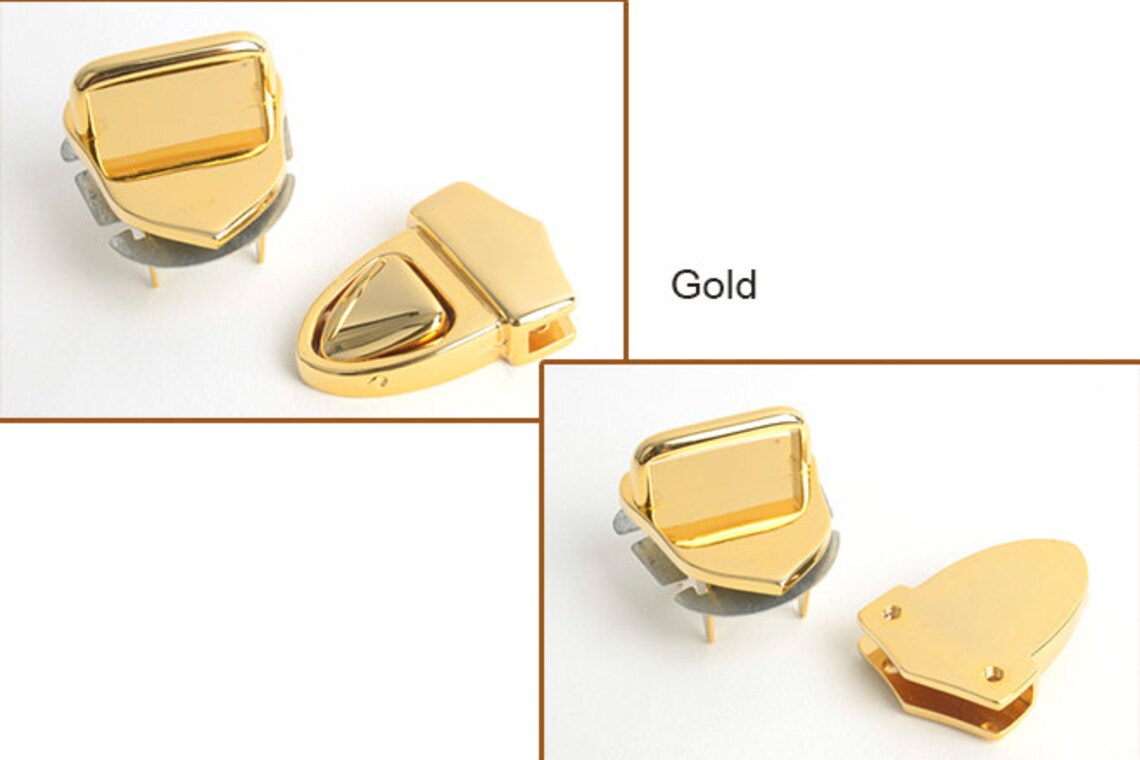 Triangle Slide Locks / Flip Locks for Bagspurse Flip - Etsy