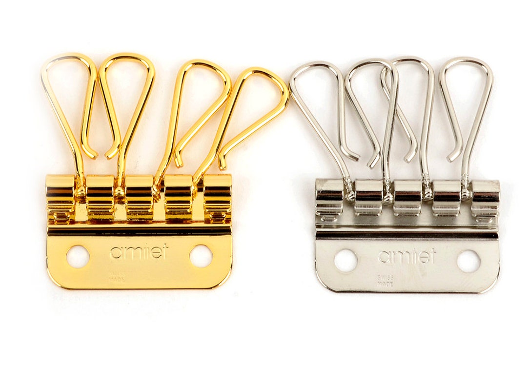AMIET Swiss Key Holder: 4-hole Zinc Alloy, DIY Leather Craft - Etsy