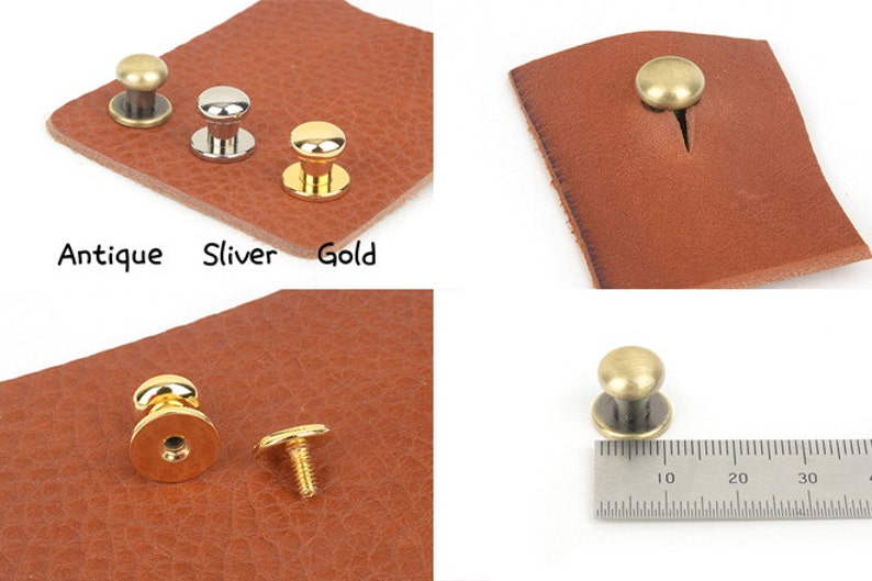 High Quality Button Studs Ver.1 - 5mm, 5ea -1set Anti Rust, Making ...
