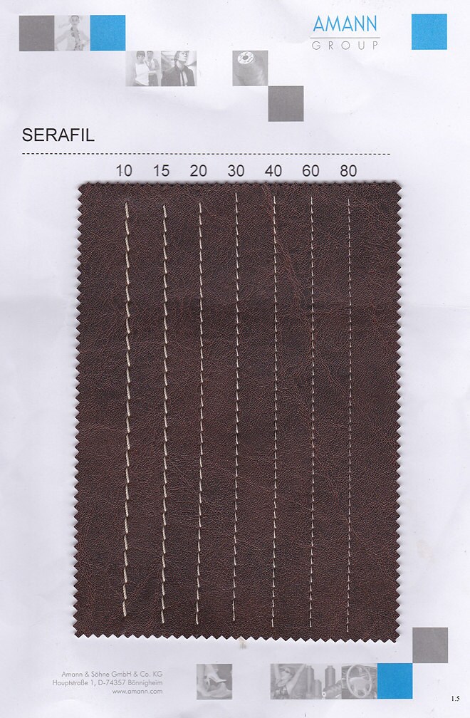 Serafil - Basic Color No.10 or 20, 40 Threads, Basic Color,(12 Color ...