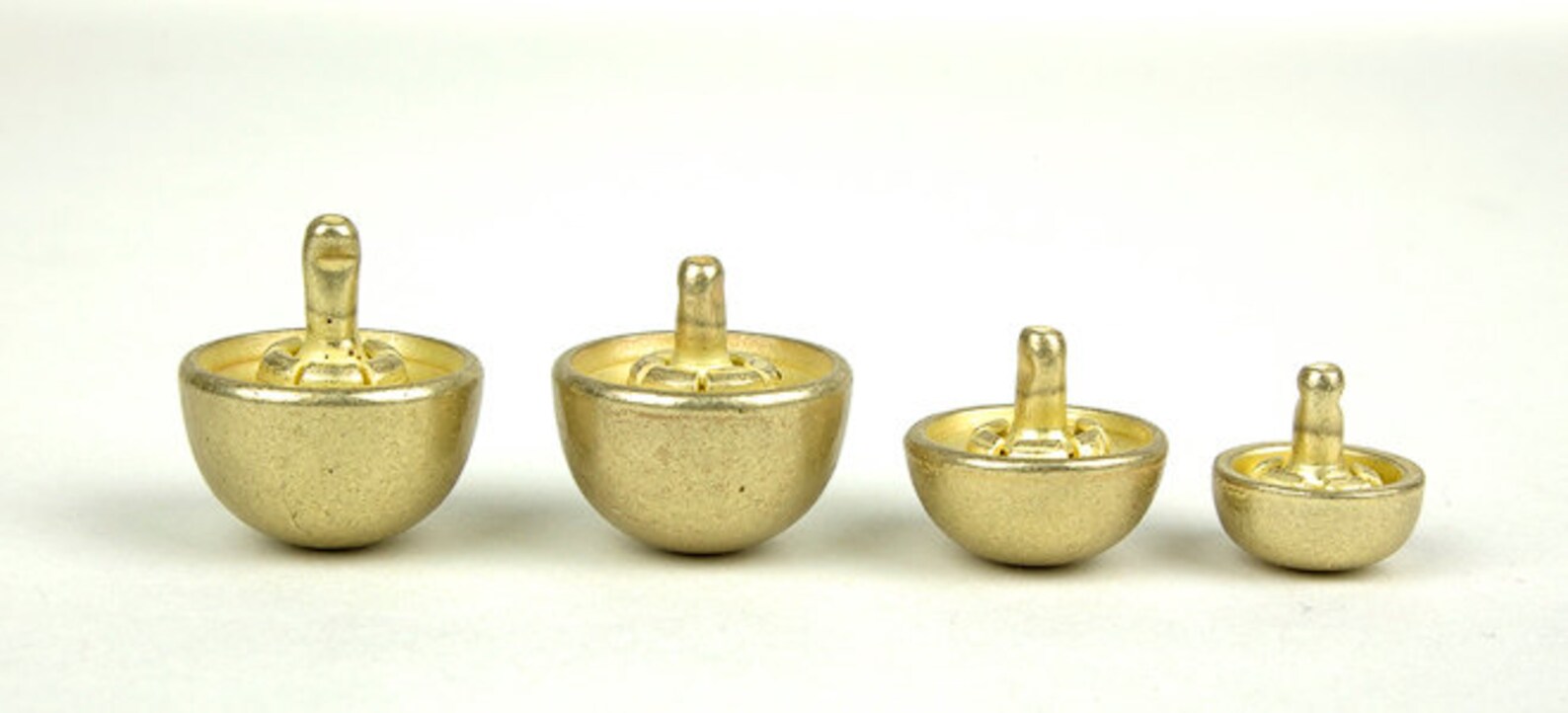 Round Rivet for Bag Bottom Ver.1 (4ea 1set With Cap), Brass / Antique ...