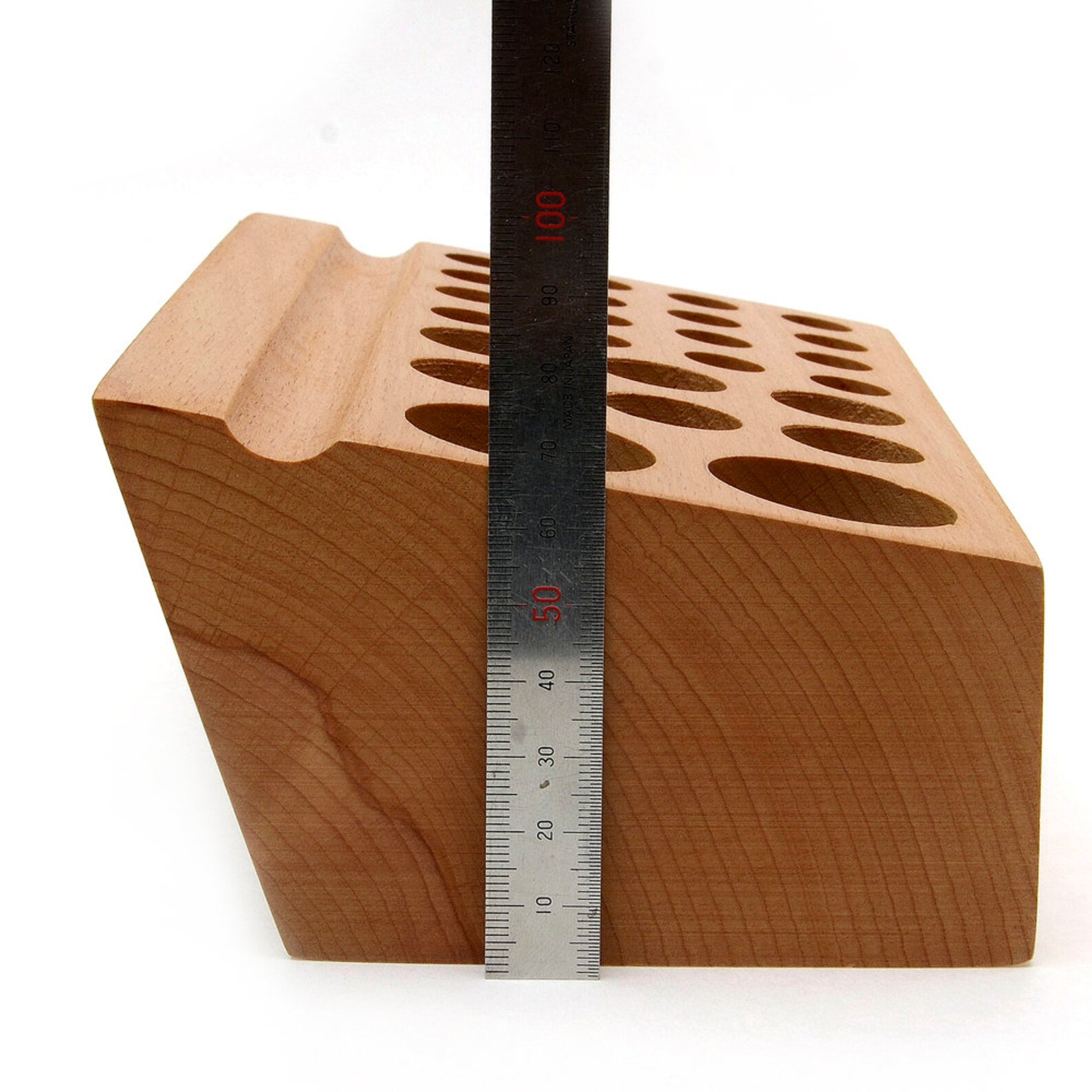 Basic Tool Rack 24 Hole Wooden Design Tool Organizer for Your - Etsy