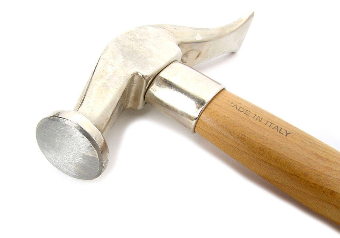 Leather craft tool wooden handle Shoe makers hammer.Leather | Etsy