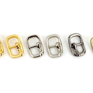 Plated Metal 7mm Mini Buckles for 7mm Straps,bag or Wristband Making ...