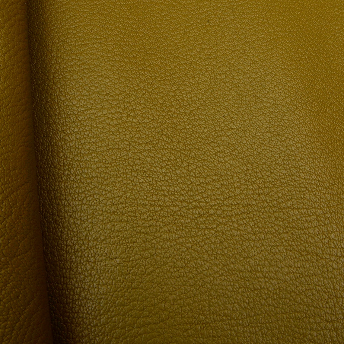 GOATSKIN Leather olive 45 Sq Ft Finished Goatskin Leather - Etsy