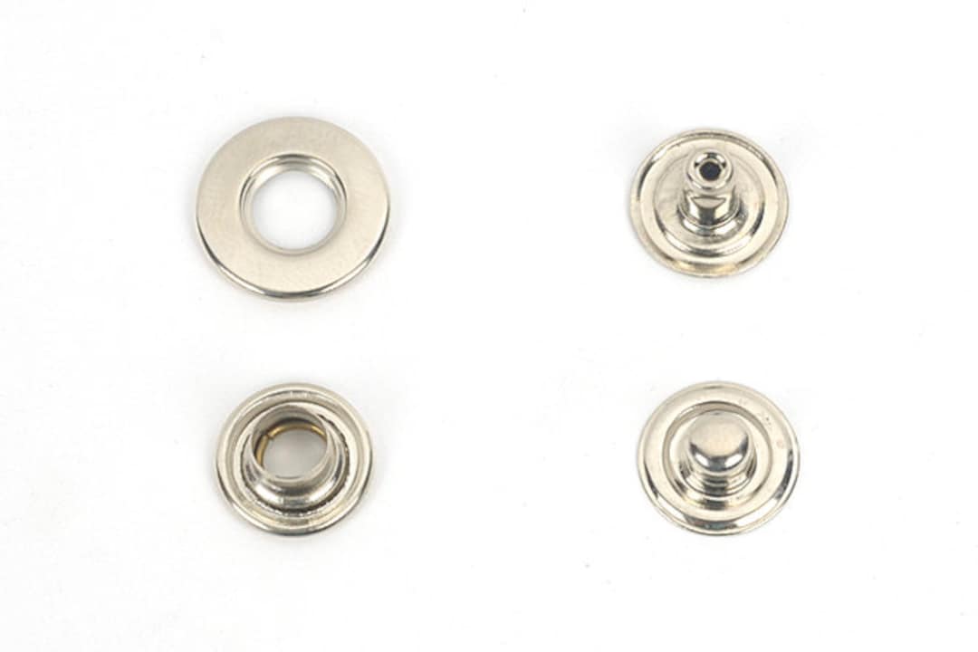 Hole Snap 15mm-10 Sets Made Brass, Leather Craft P0000BIS - Etsy