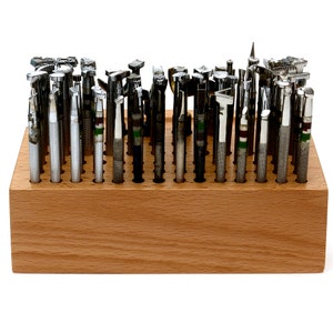 Basic Tool Rack 76 Hole, Wooden Design Tool Organizer for Your Design ...