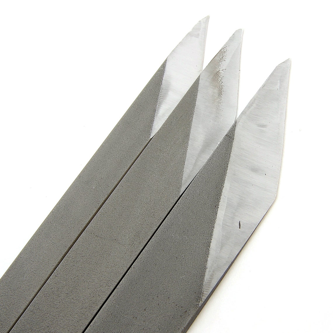 Diagonal Line Leather Knife 3 Kind of Blade Straight - Etsy