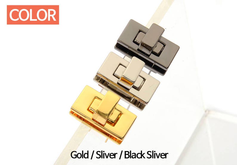 Square Twist Lock Closure Ver.7 Turn Lock / Slide - Etsy