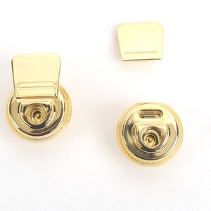 Slim Round Lock Ver.5 No.8-2 / Flip Locks for Bags,purse Flip Locks ...