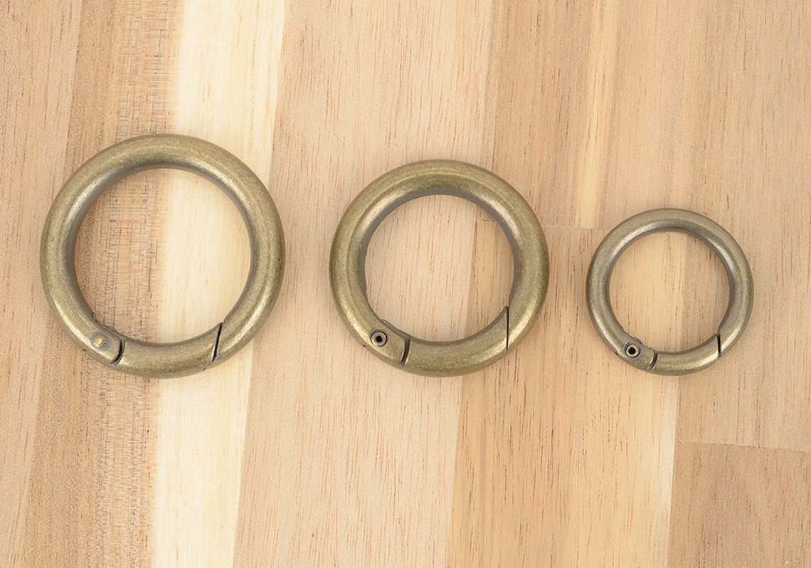 Gate Spring O-ring Ver.2 Round Push Snap Hooks 20mm30mm - Etsy