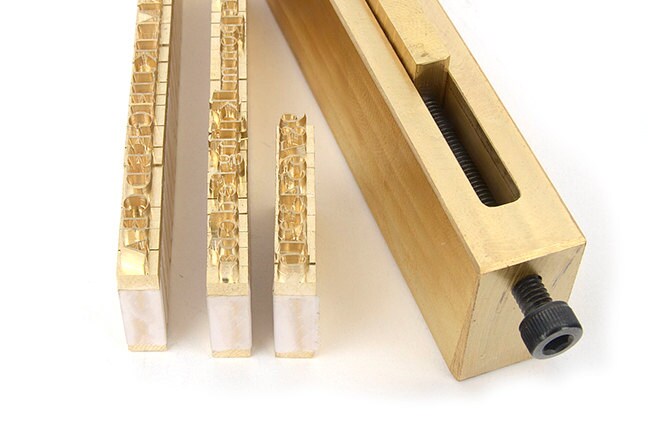 Small Size-individual Hot Stamp initials Font:m-an - Etsy