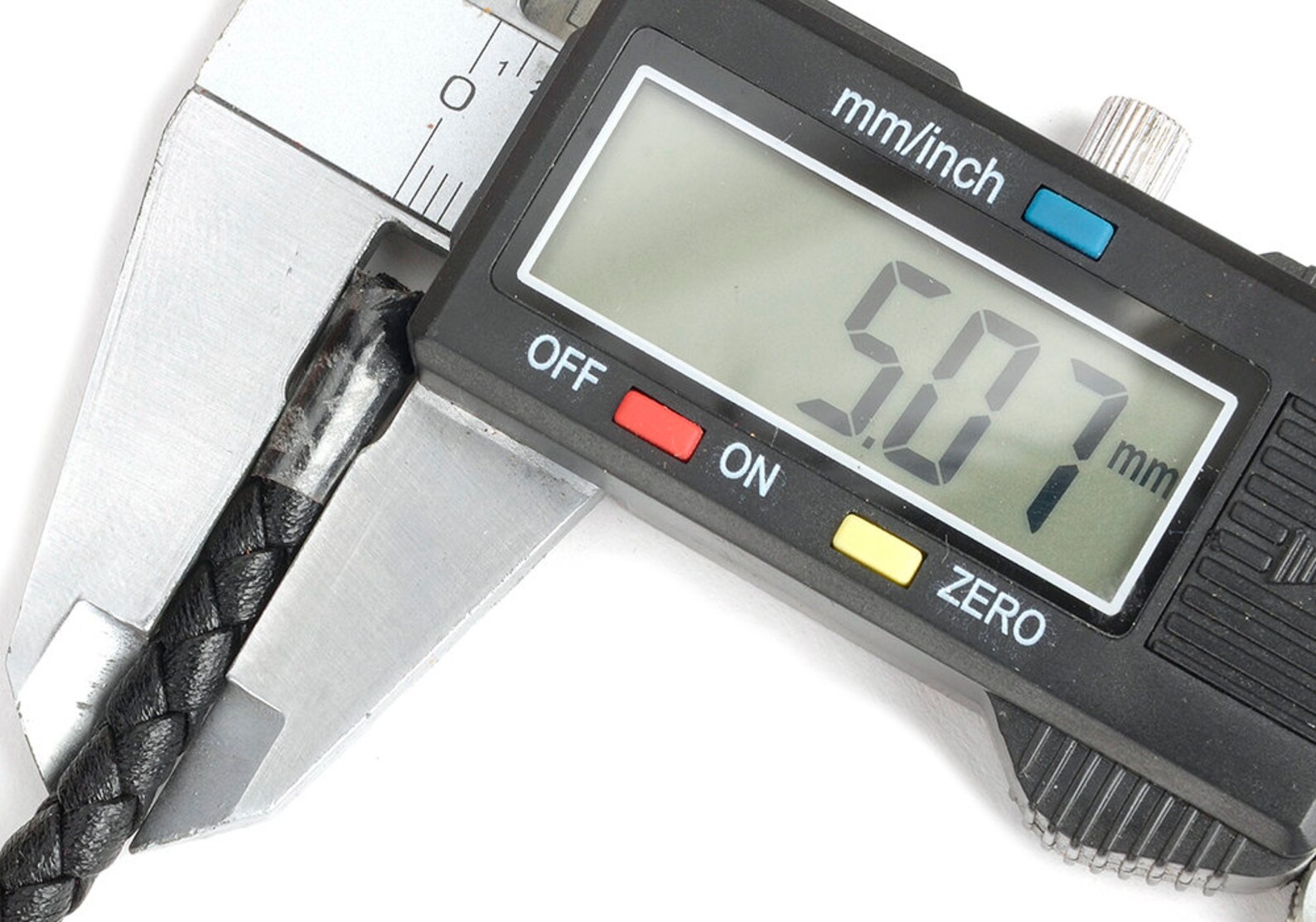 PU Twisted Mesh Cord 5mm0.2inch Genuine Leather Braided | Etsy