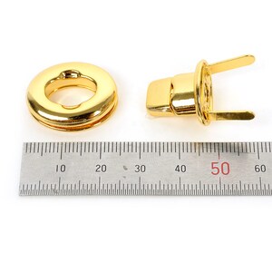Round Twist Mini Lock Closure C Style, Turn Lock / Slide Lock, Suitcase ...