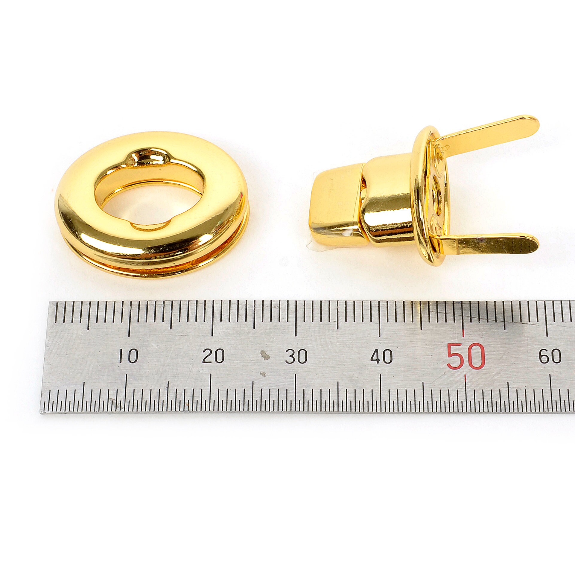 Round Twist Mini Lock Closure C Style Turn Lock / Slide Lock - Etsy
