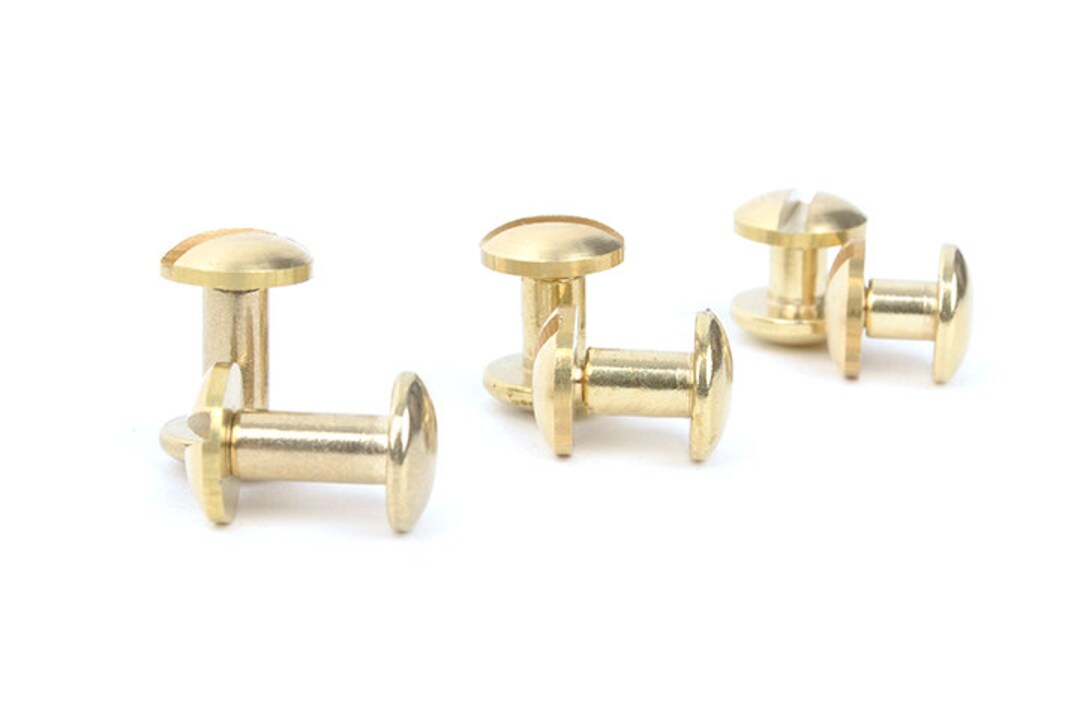 Button Studs for Belt Ver.2 (10ea), Round Shape Dumbbell, Shaped ...
