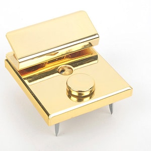 Basic Square Lock Ver.1(gold) No.14 / High Quality Key Locks / Flip ...