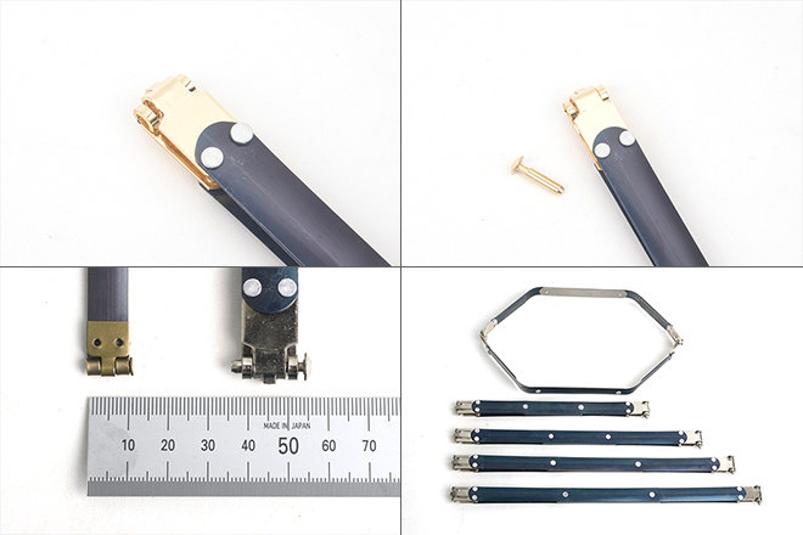 Internal Flex Purse Frame,hexagon Flex Frame(20cm~35cm), Leather Craft ...