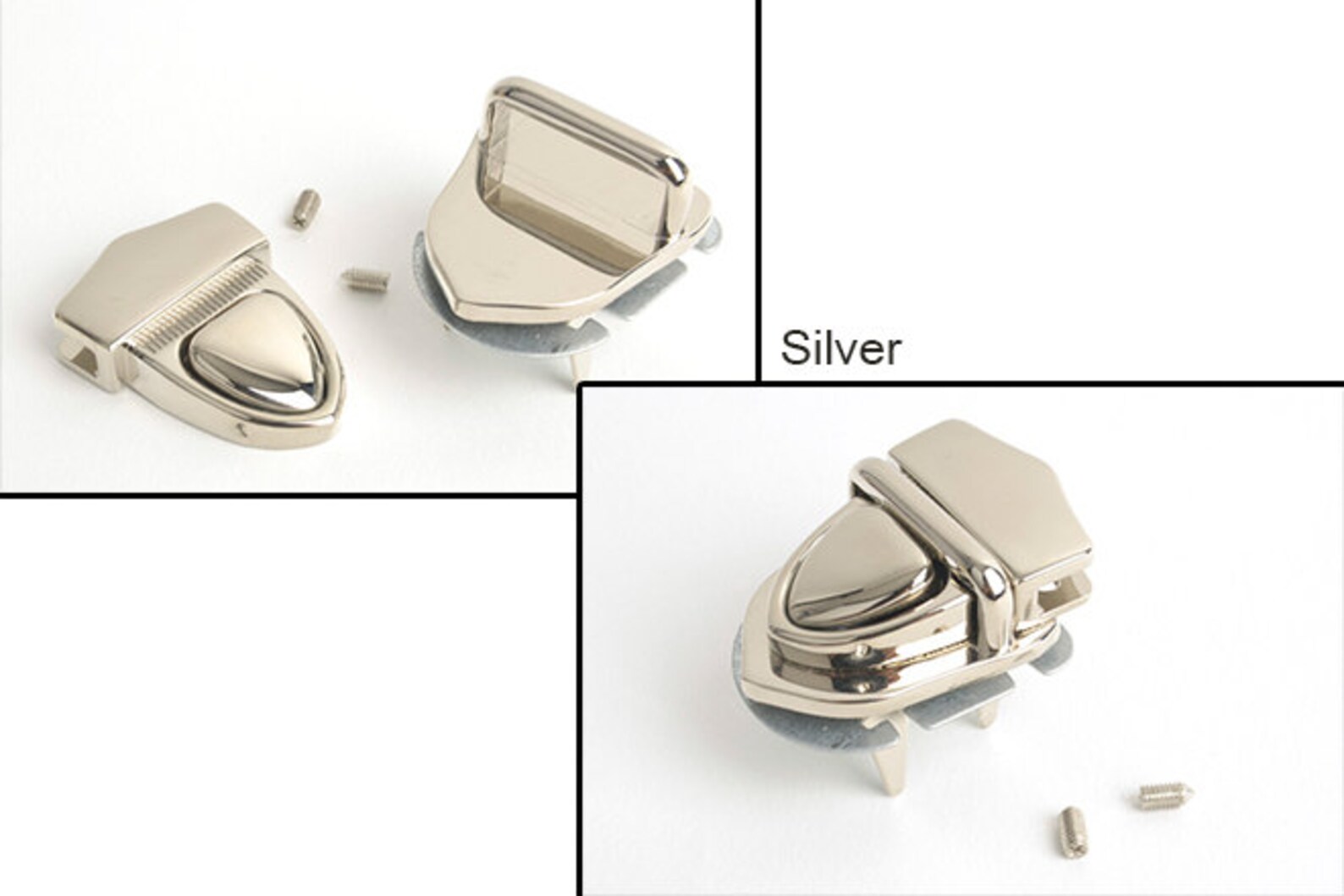 Triangle Slide Locks / Flip Locks for Bagspurse Flip - Etsy