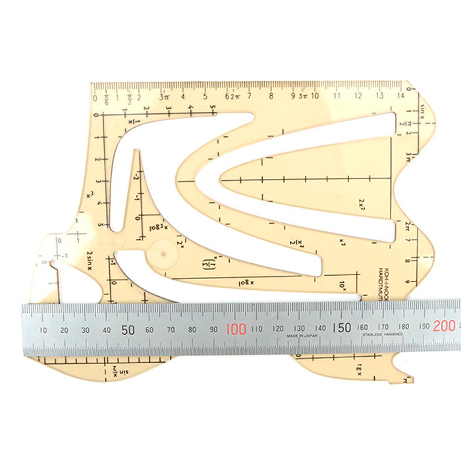 Function Templet. 1 in 1ruler Round Ruler Tool Use Drawing - Etsy