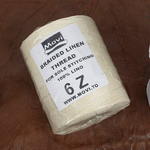 Twisted Linen Thread , 100% Linen-2 Kins of Twisted, Leahter Craft ...