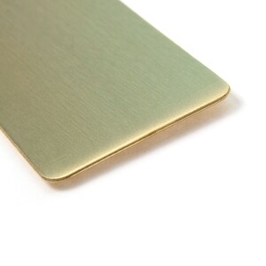 Brass Ruler, Inch and CM Ruler, 2 Kind of Size -12cm15cm, Leather Craft ...