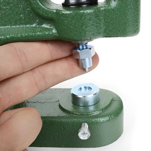 Hand Press Machine, Snap Button, Studs, Rivets Install Tool, Leather ...