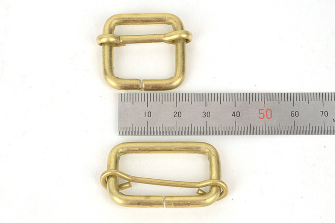 Bag strap buckle2030mm Small Bucklesreal Brass for Bags | Etsy