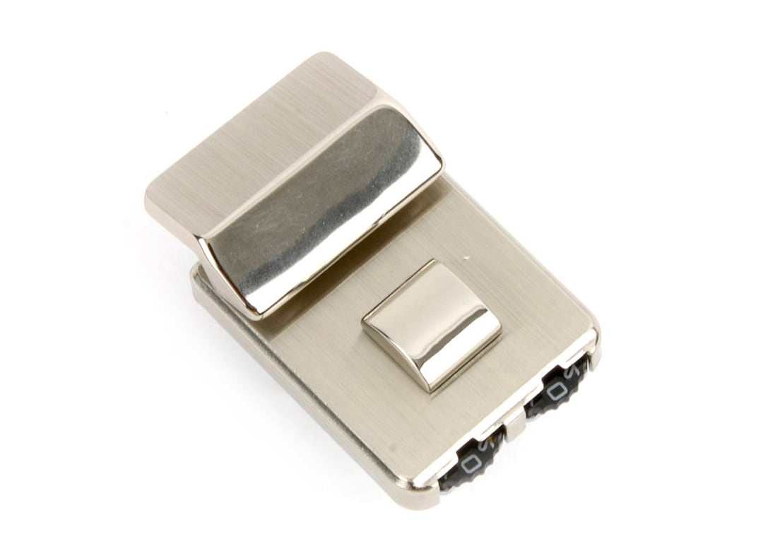 AMIET Combination Lock: Swiss-made Bag Buckle, Zinc Alloy (35mm X 55mm ...