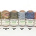 Hemp Cord - 0.7mm Mixed (waxed Twine Color) High Quality Hemp Cord ...