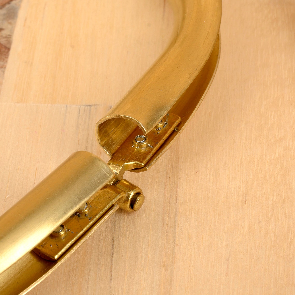 Internal Brass Bag Frame 16cm22cm-2 Size of Frame Leather | Etsy