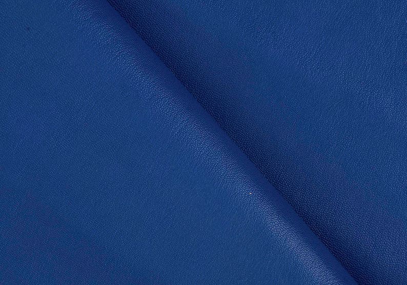 GOATSKIN Leather royal Blue 45 Sq Ft Finished Goatskin - Etsy