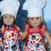 Fast Food Apron Set for 18 Dolls - Etsy