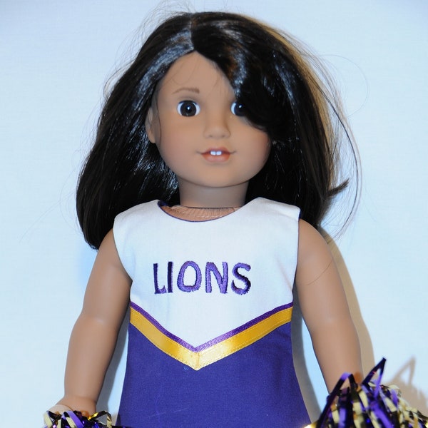 Lions Cheerleader - Etsy