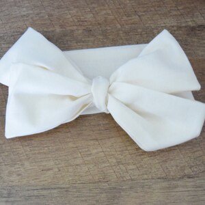 Solid Cream Glam Wrap & Mini Hair Wrap - Etsy