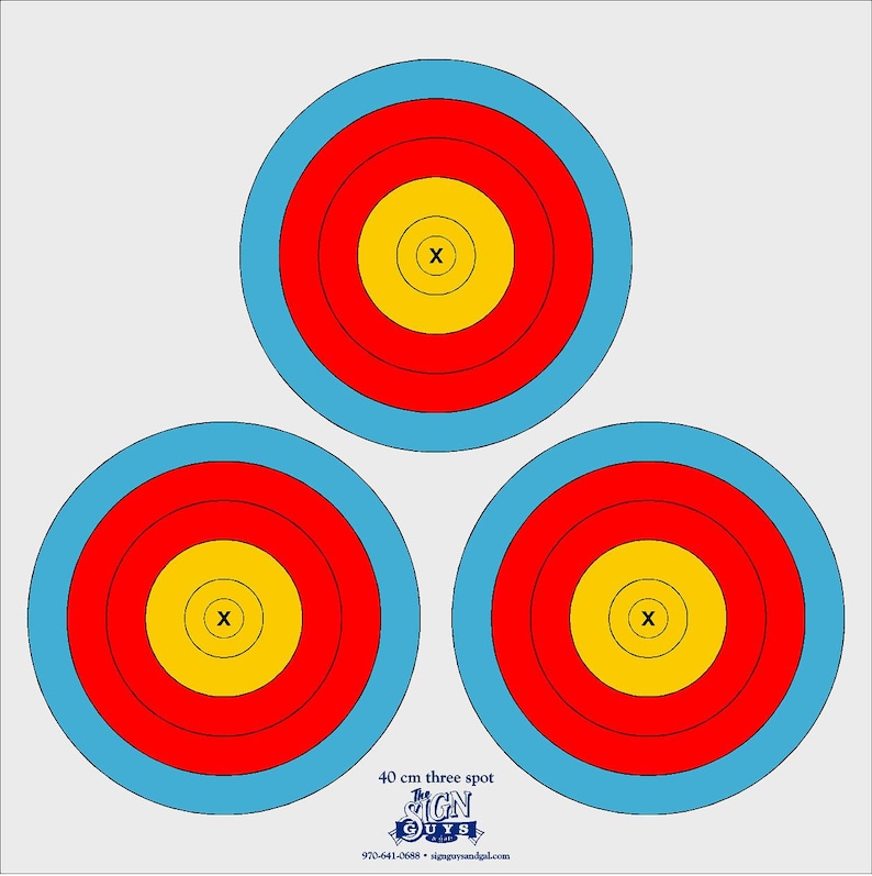 Large Outdoor Archery Target Face, Banner Outdoor Targets, Target Face ...