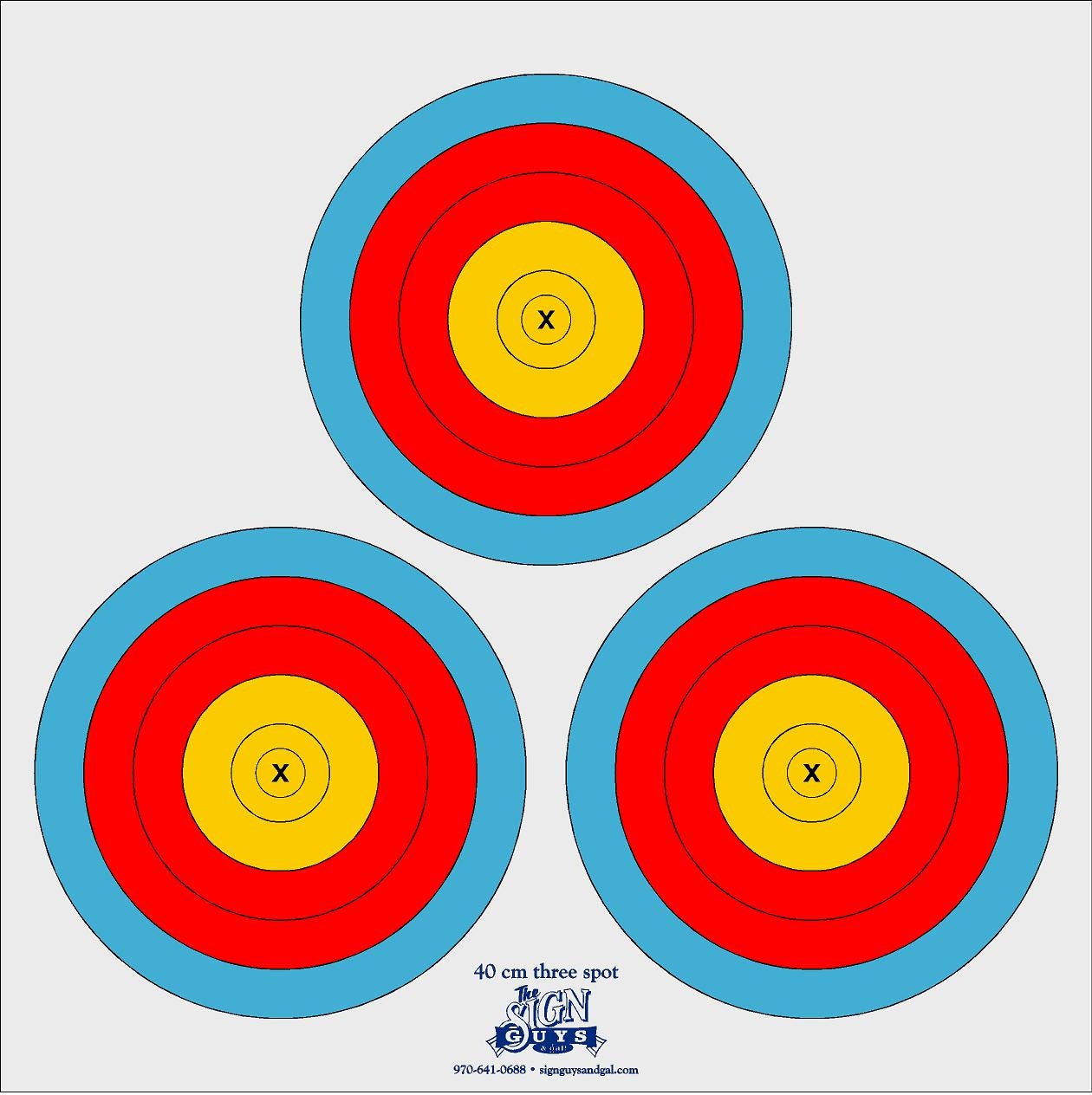 Large Outdoor Archery Target Face, Banner Outdoor Targets, Target Face ...