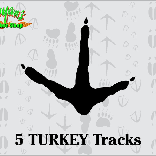 Turkey Tracks - Etsy