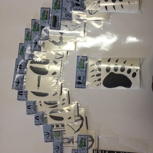 Turkey Tracks Decals, Window, Vehicle or Outdoor Graphic - Etsy