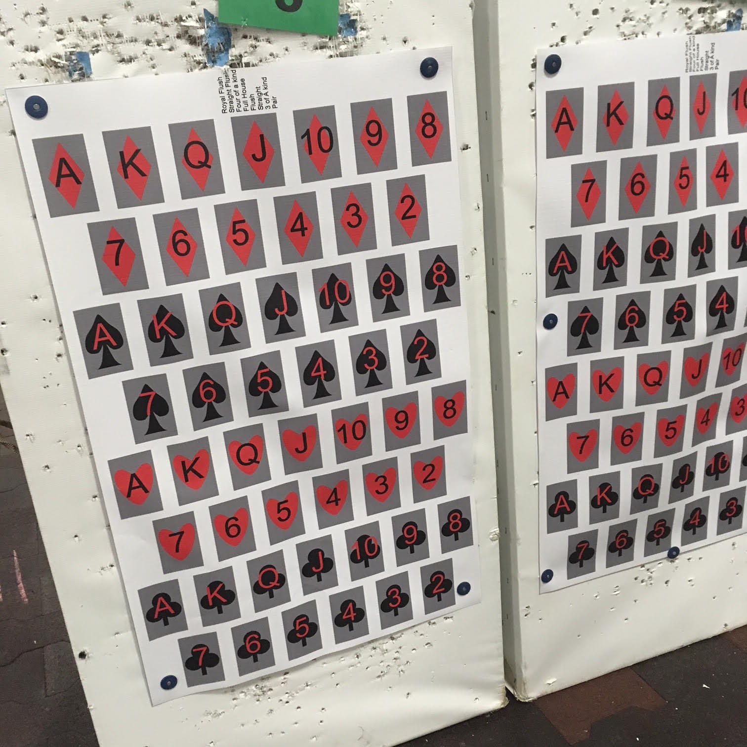 Archery Poker Target: Outdoor Bow and Arrow Card Game - Etsy