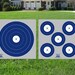 NFAA 5-spot Archery Target Face: Weather-resistant Vinyl - Etsy
