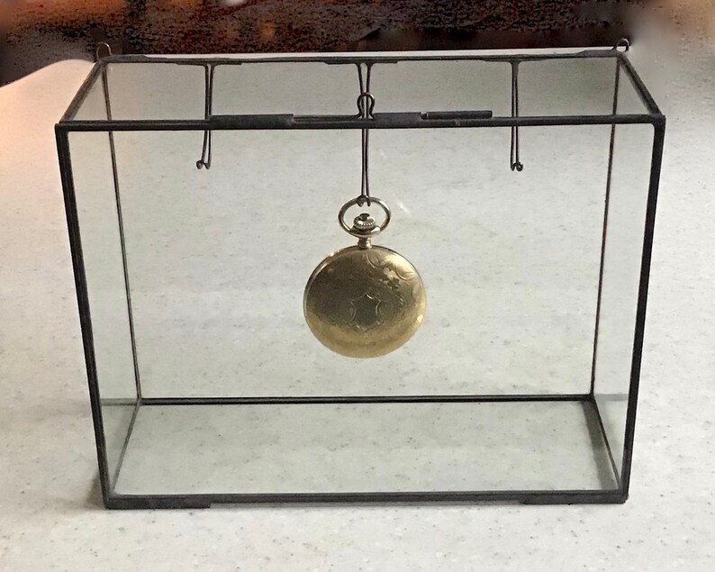 Double Watch Display - Wall Hanging Shadow Box - or Mantle Style - Etsy