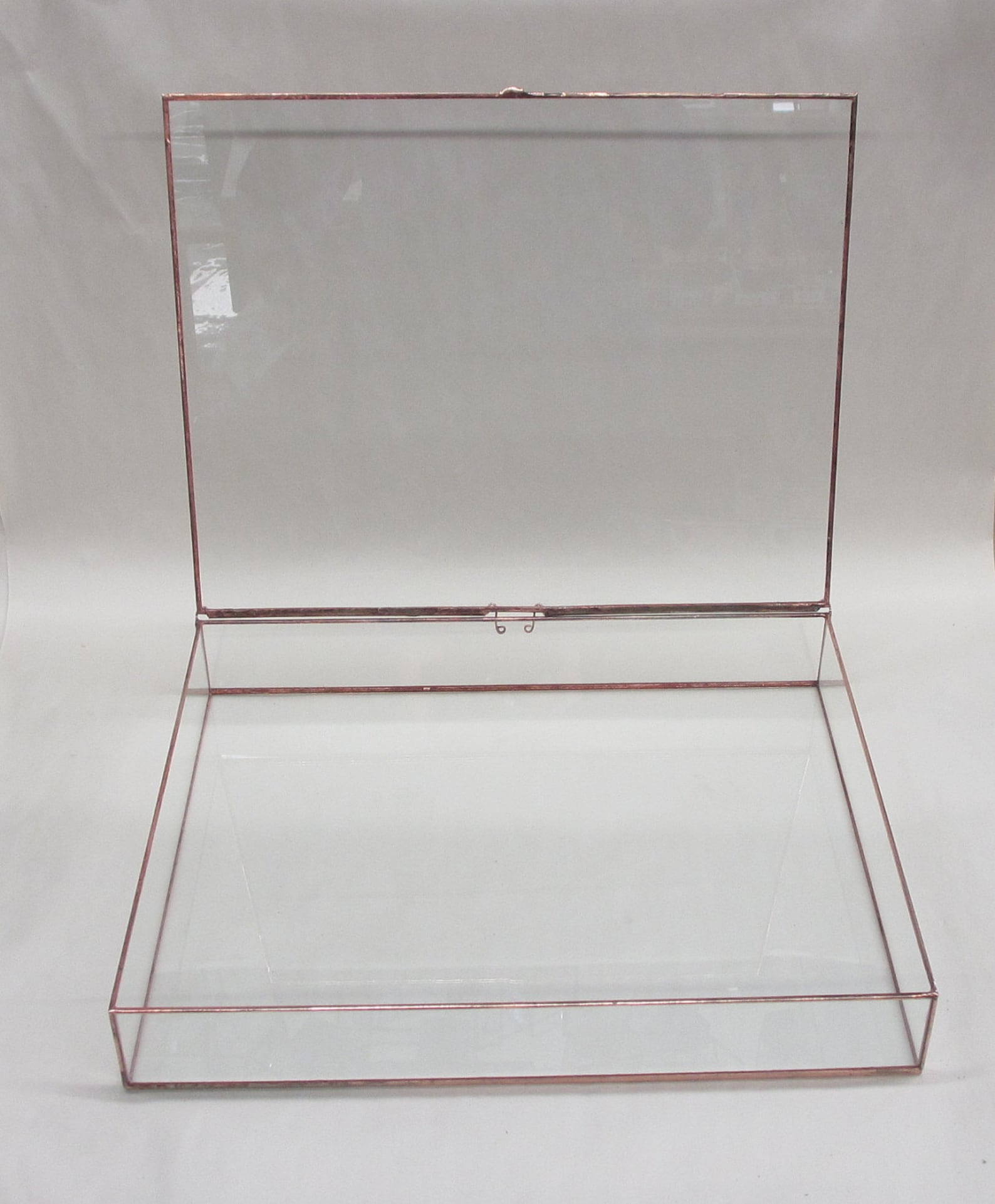 8 X 10 Clear Glass Photo Display Boxes With Various Depth - Etsy