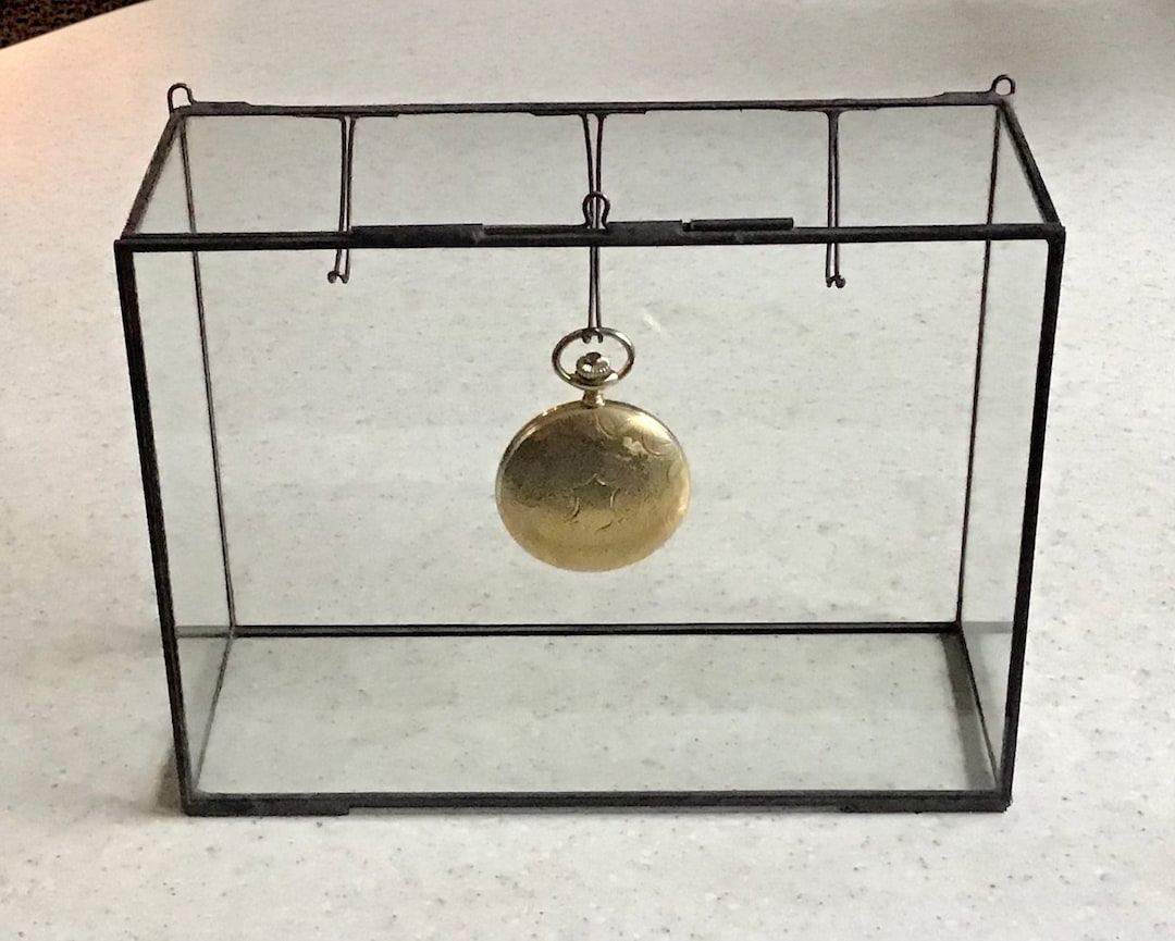 Triple or Quad Wall Hanging Shadow Box for Pocket Watches - Other Sizes ...