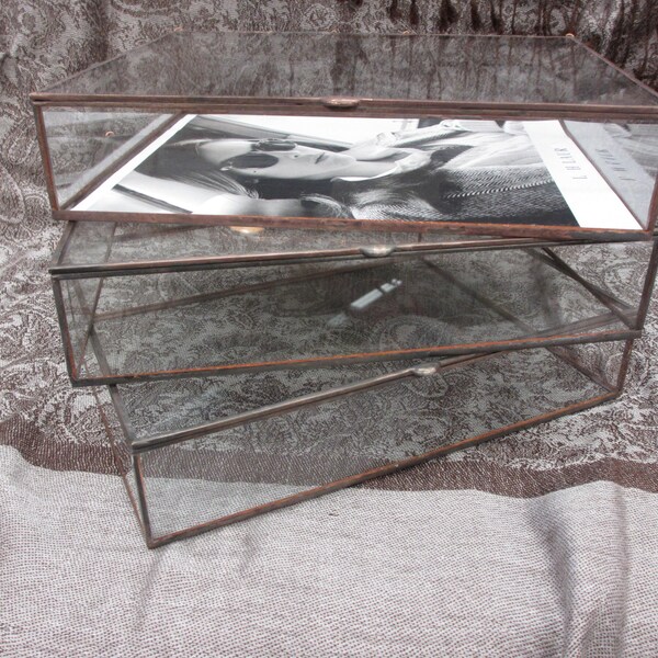 Clear Glass Box - Etsy